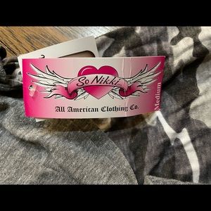 So Nikki | Shirts & Tops | Nwt So Nikki Ls Camo Shirt | Poshmark